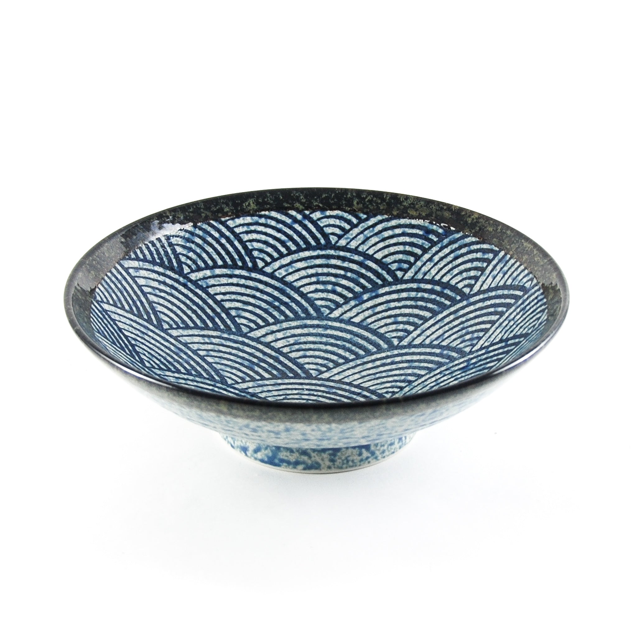 Blue Wave Large Shallow Bowl - Buy online today at Sous Chef UK