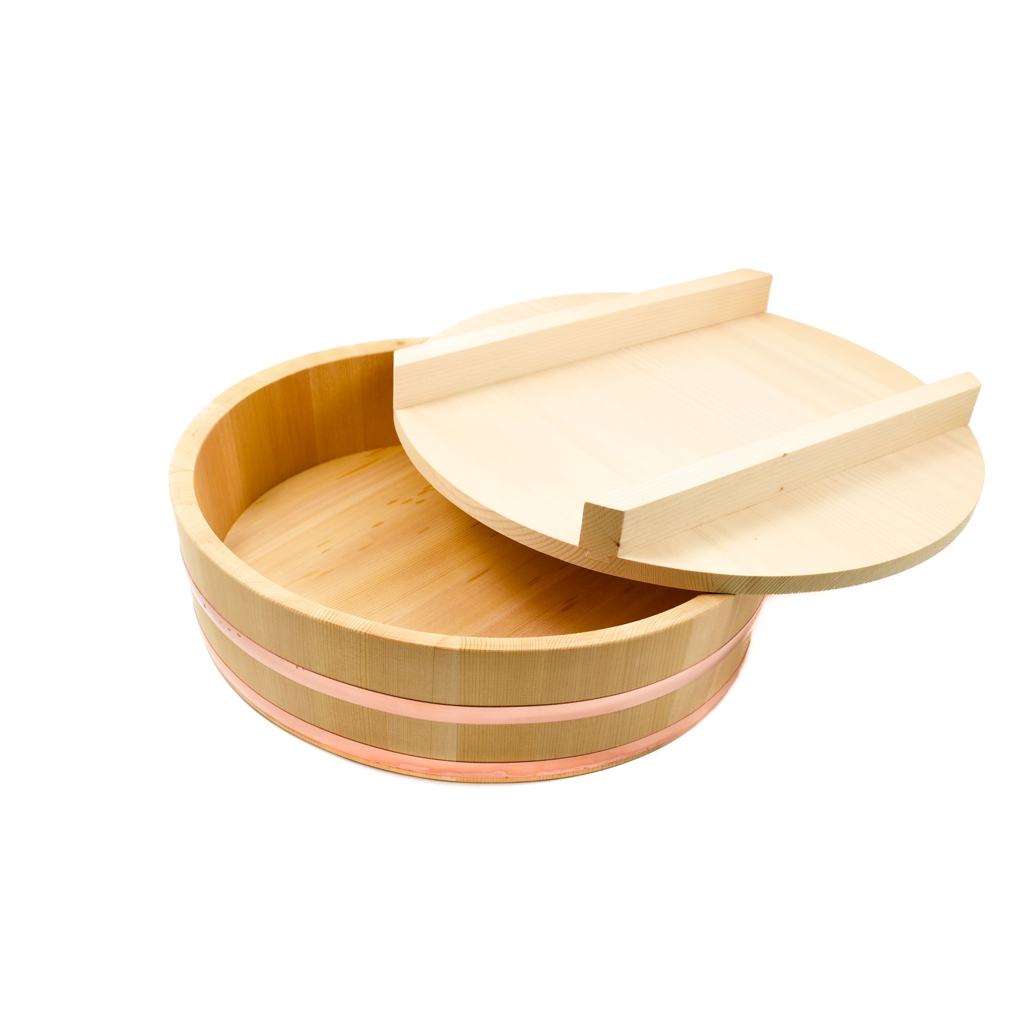 Cypress & Copper Hangiri Sushi Barrel and Lid | Sous Chef UK